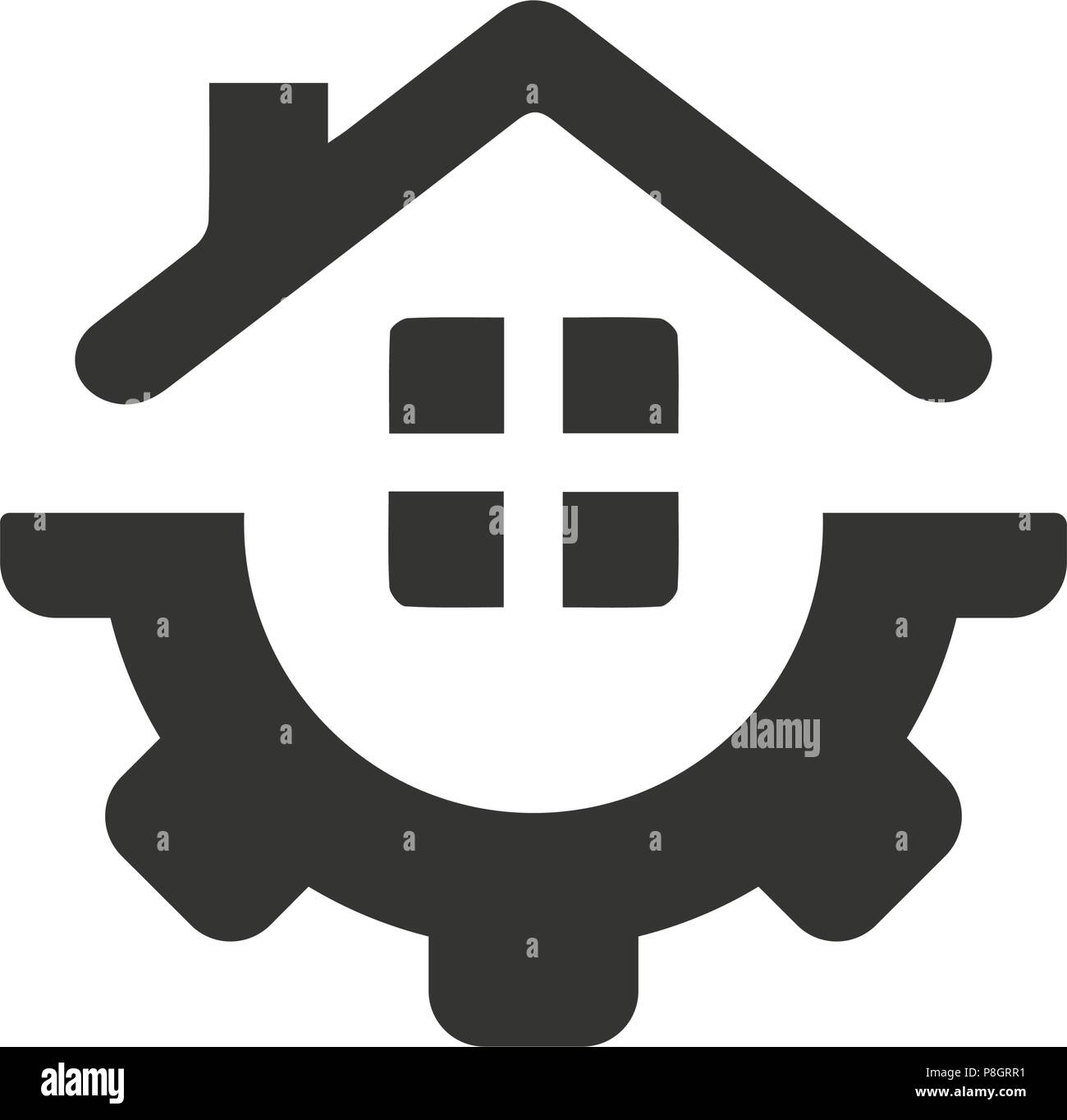 Real estate service Stock Vector Images - Alamy