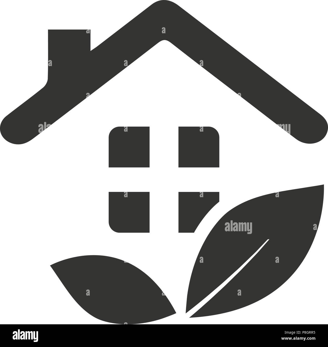 Home Plantation Icon Stock Vector Image & Art - Alamy