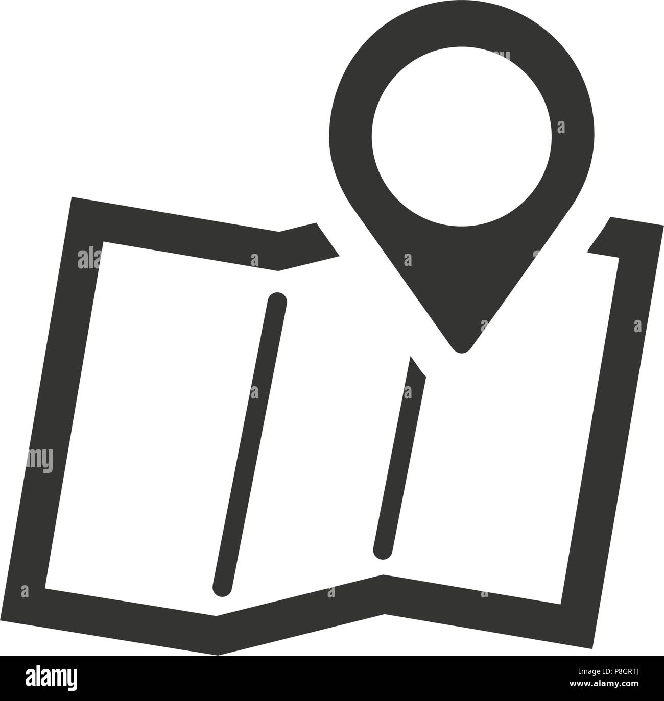 Address Location Icon Stock Vector Image & Art - Alamy