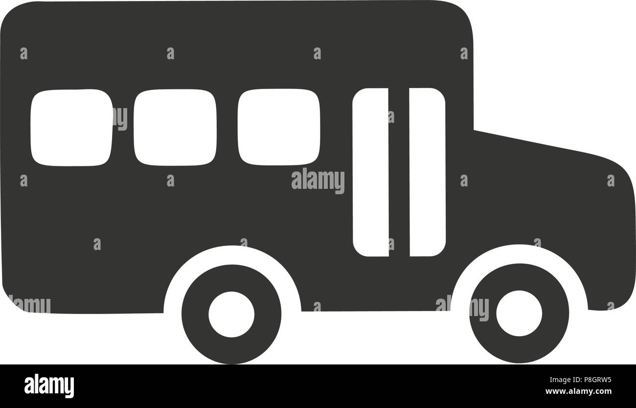 School Bus Icon Stock Vector Image & Art - Alamy