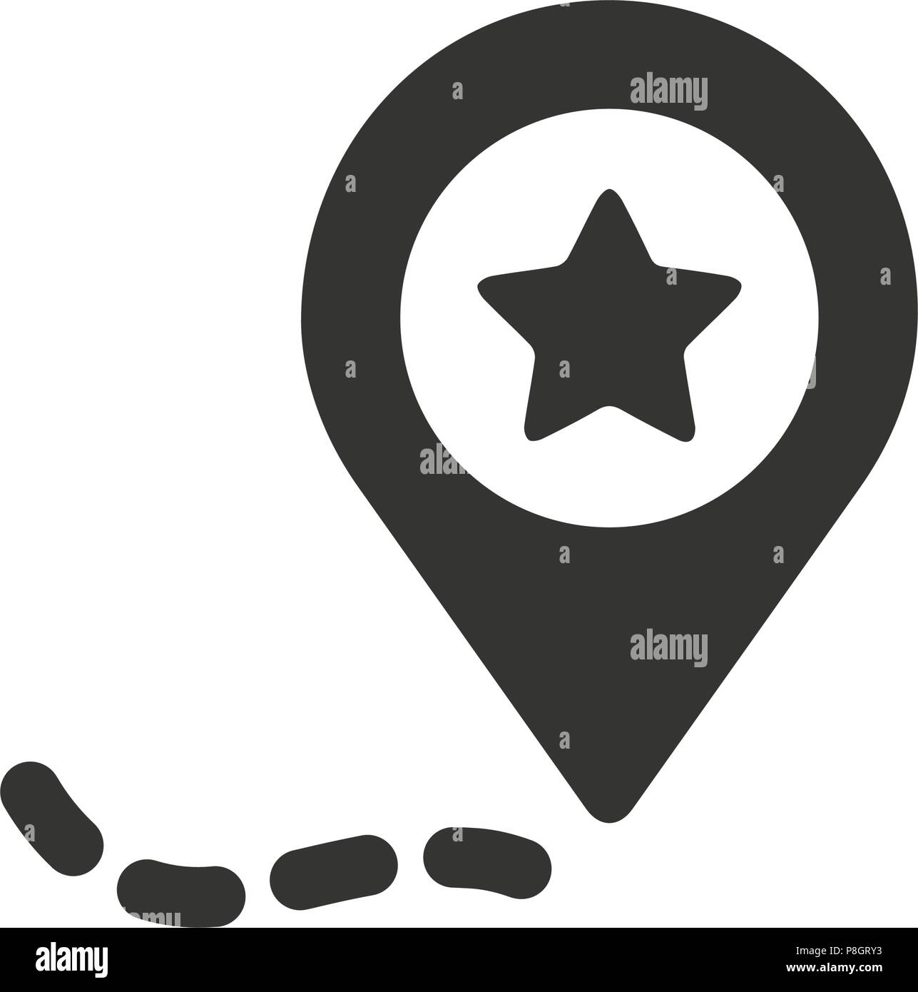 Favourite Place Icon Stock Vector Image & Art - Alamy