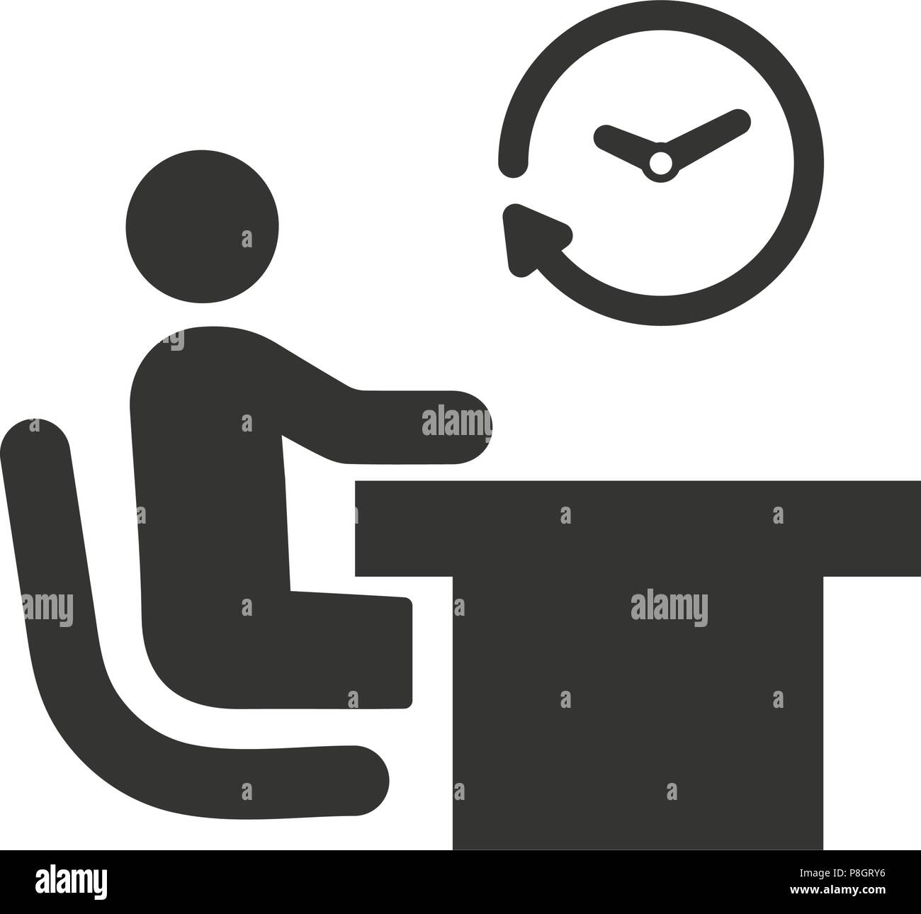 Working icon hi-res stock photography and images - Alamy