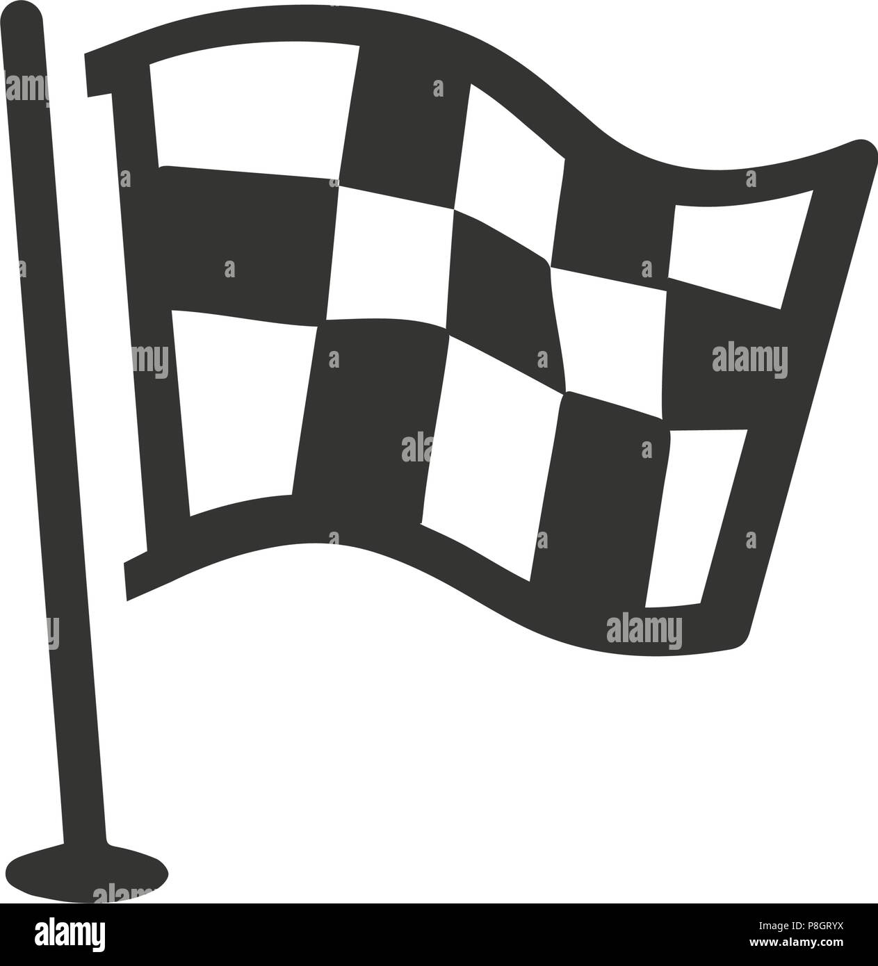 Finish Flag Icon Stock Vector Image & Art - Alamy