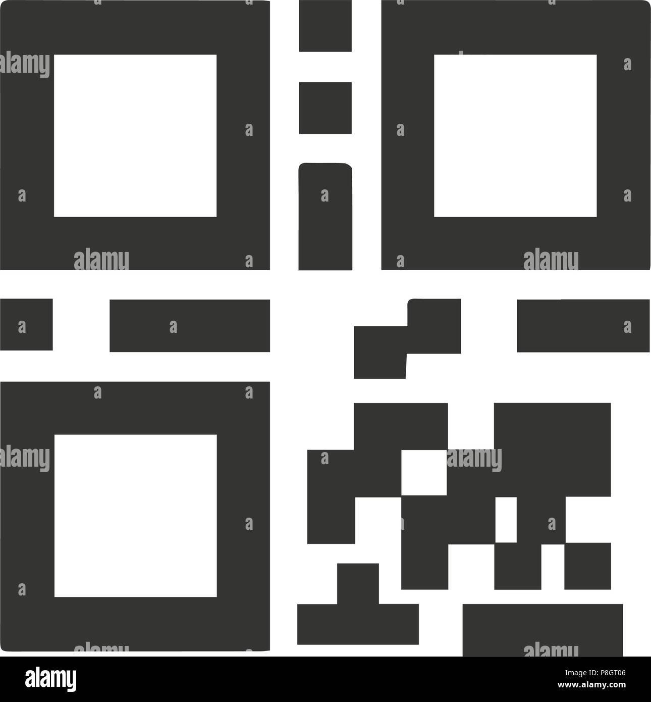 Qr code icon hi-res stock photography and images - Alamy