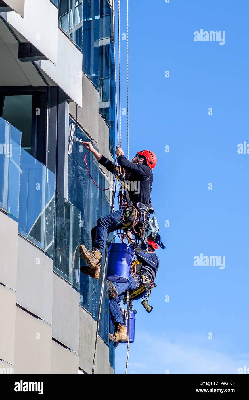 Building cleaners on work hi-res stock photography and images - Alamy