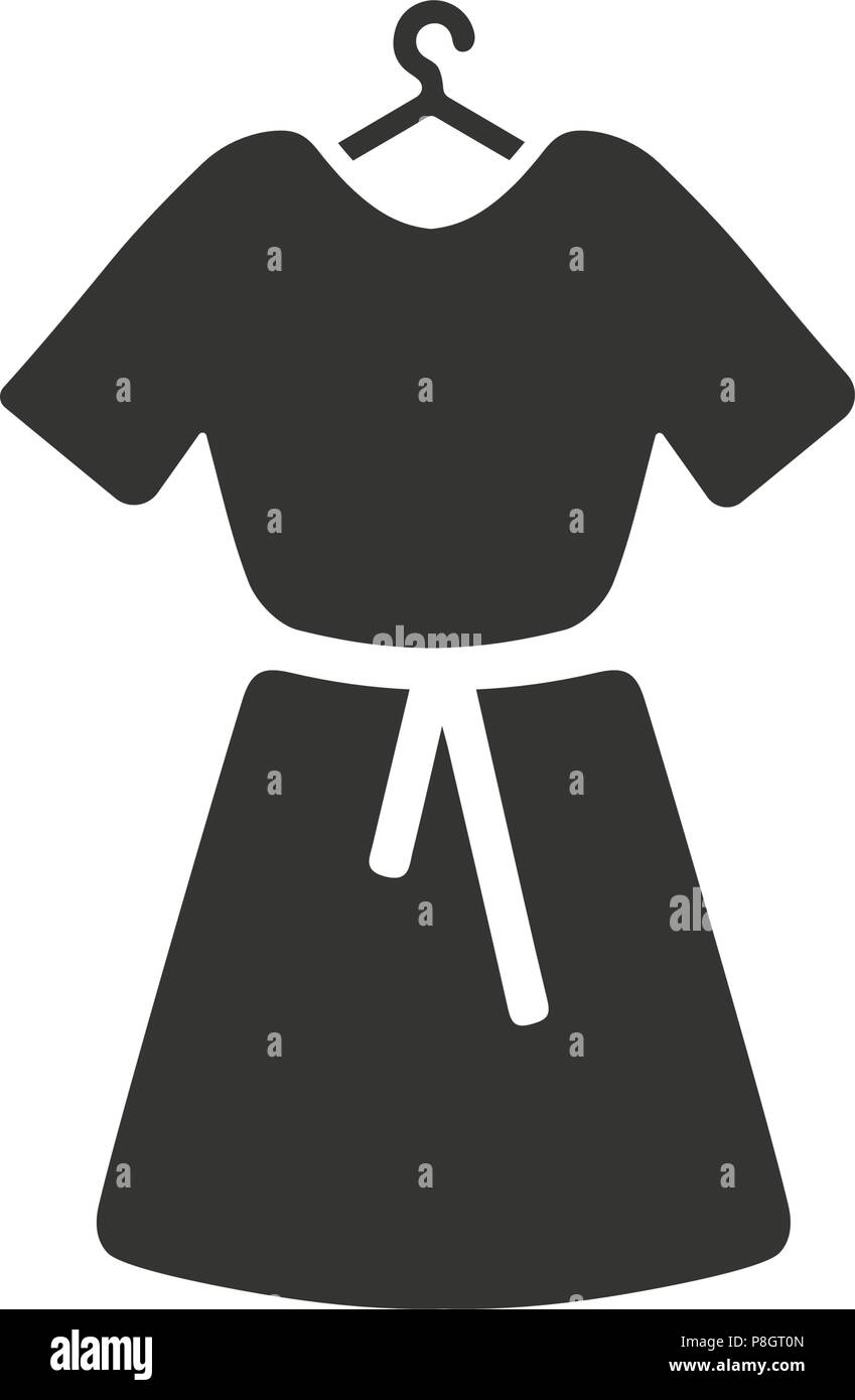 Dress icon Stock Vector Images - Alamy