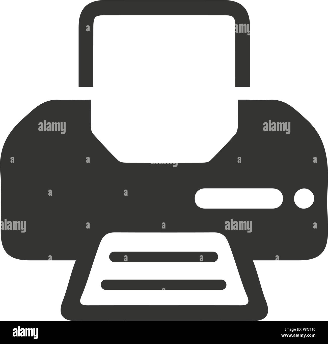 Printer icon Stock Vector Images - Alamy
