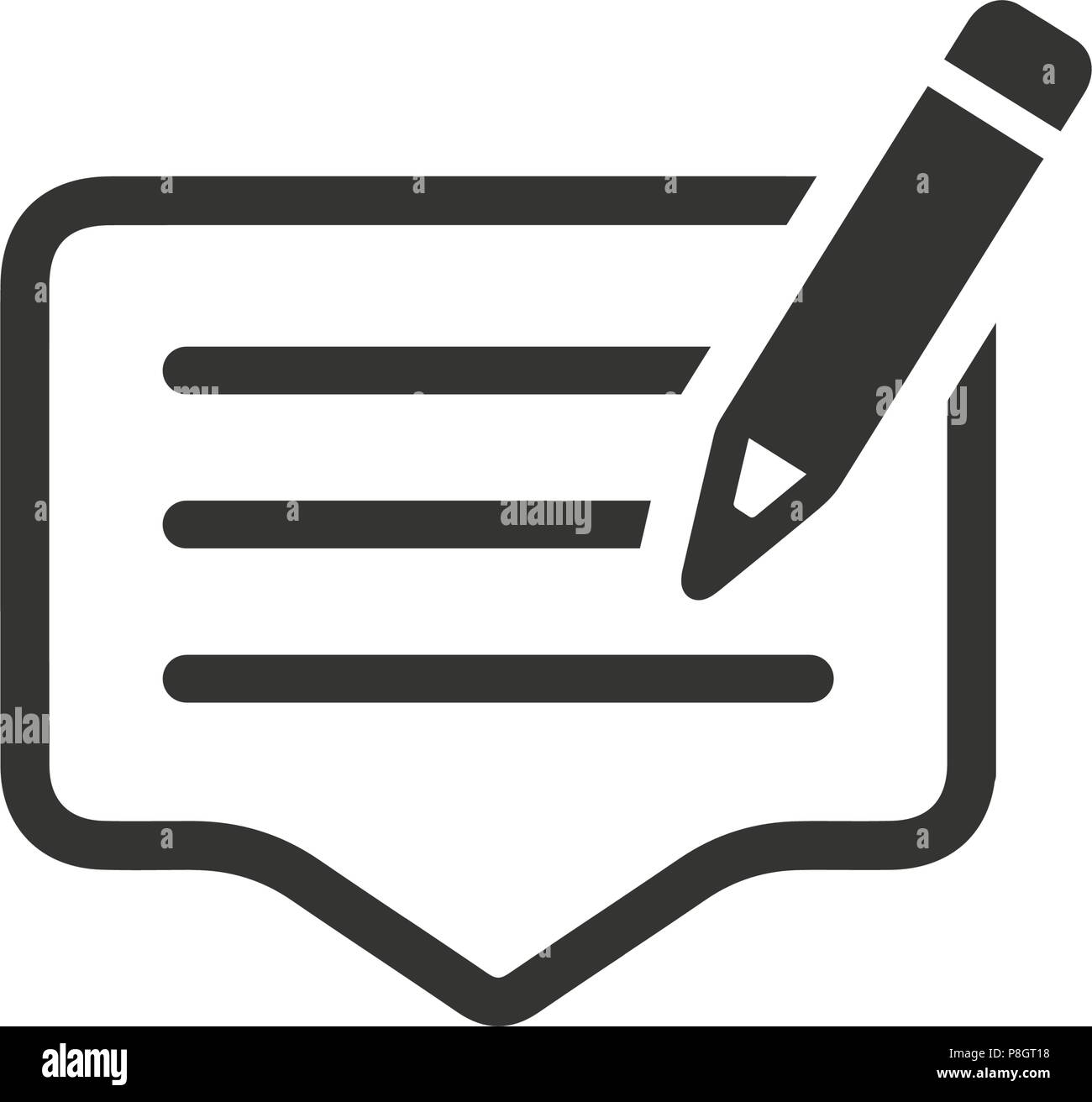 Make a note Stock Vector Images - Alamy