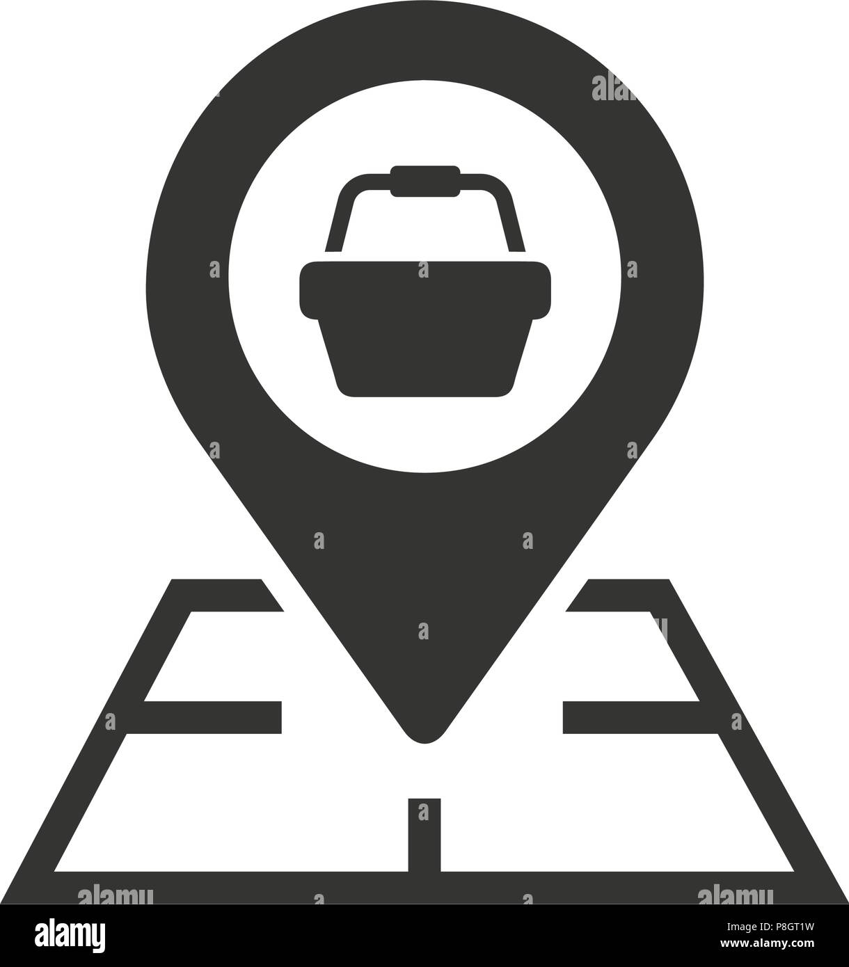 Store Location Icon Stock Vector Image & Art - Alamy