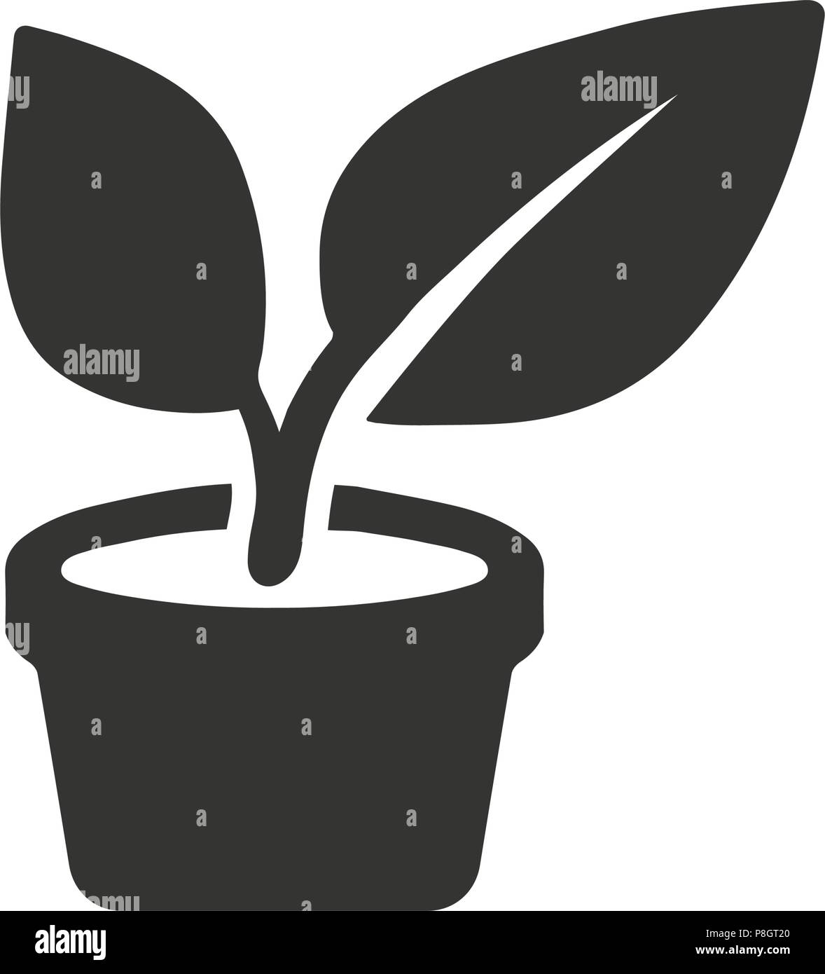 Home Plantation Icon Stock Vector Image & Art - Alamy