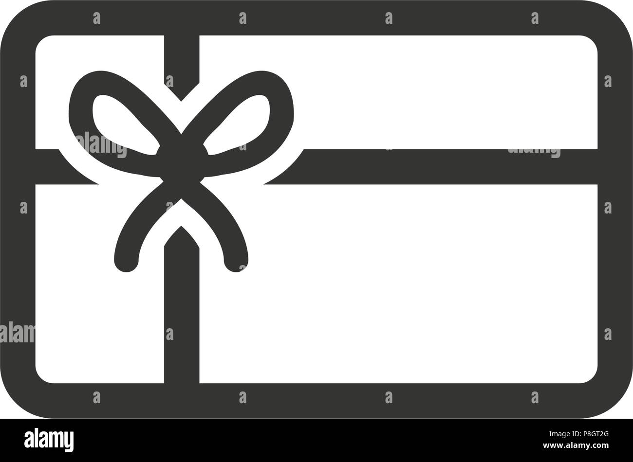 Gift Card Icon Stock Vector Image & Art - Alamy