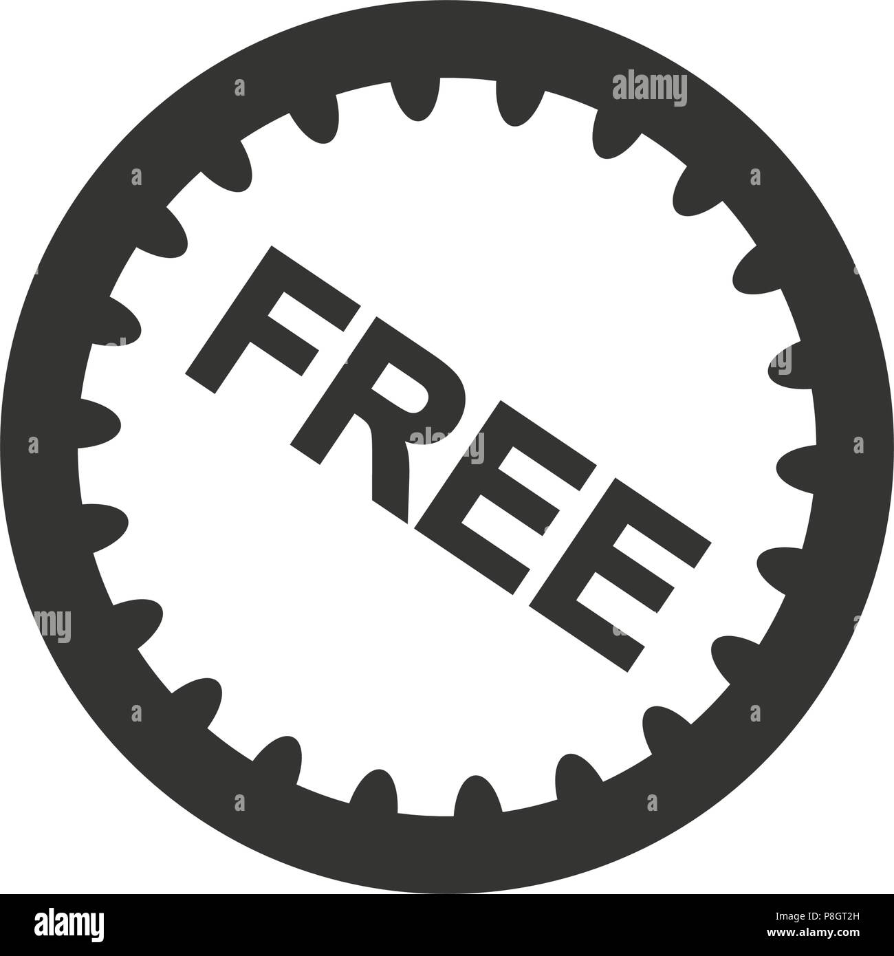 Free Badge Icon Stock Vector Image & Art - Alamy