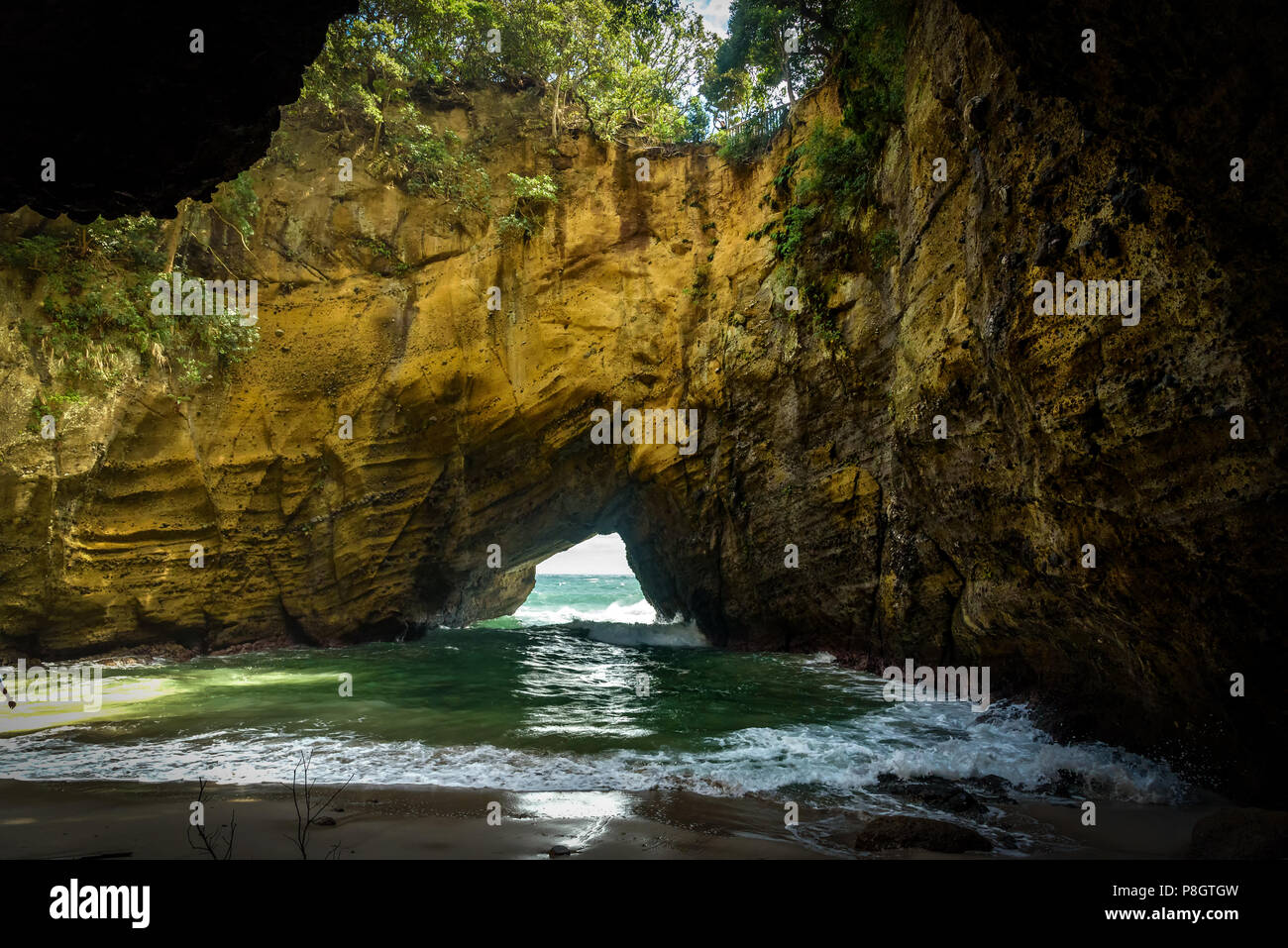 Ryugu sea cave near Shimoda, Izu peninsula, Japan Stock Photo - Alamy