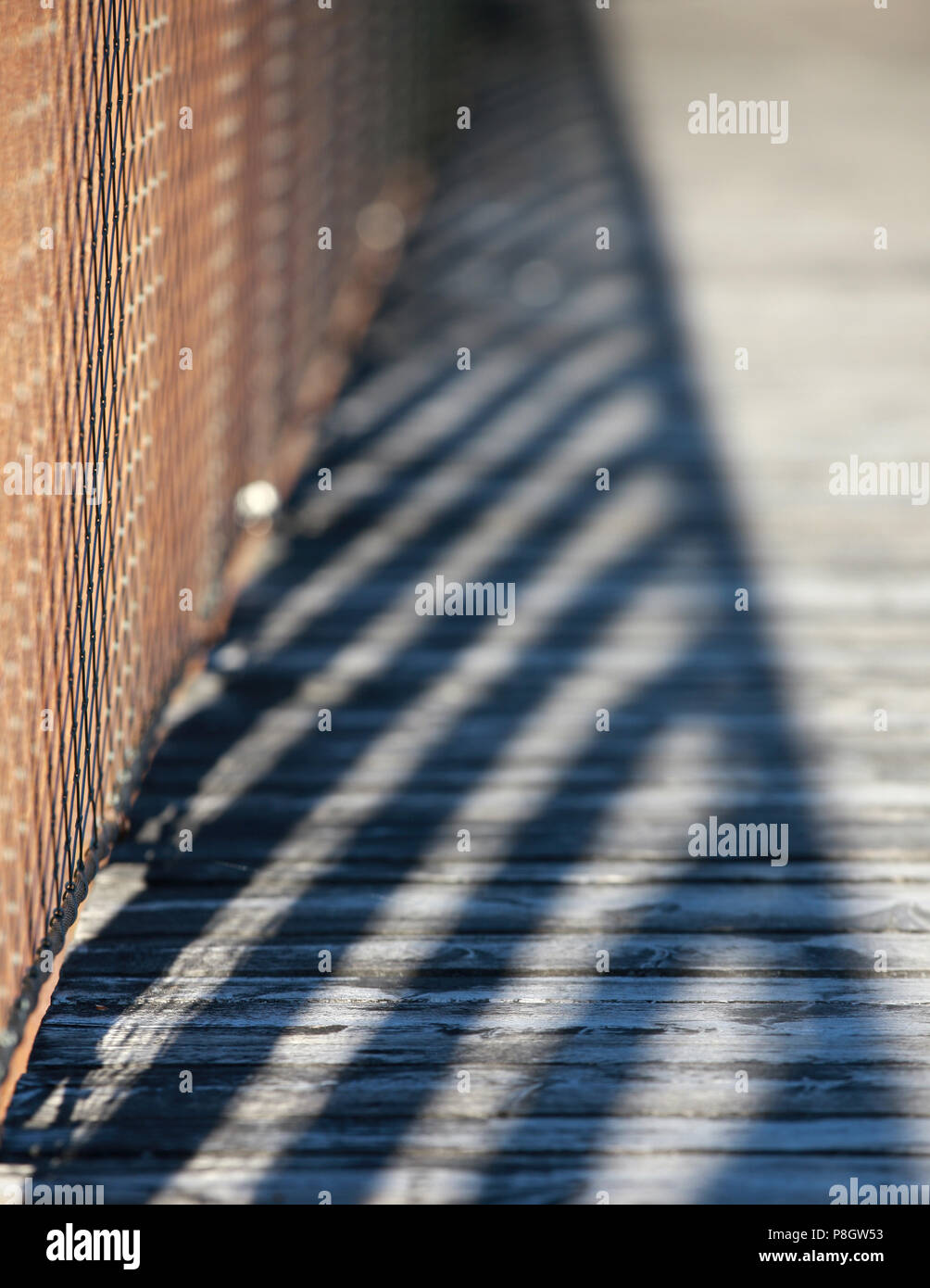 Bridge railing background Stock Photo - Alamy