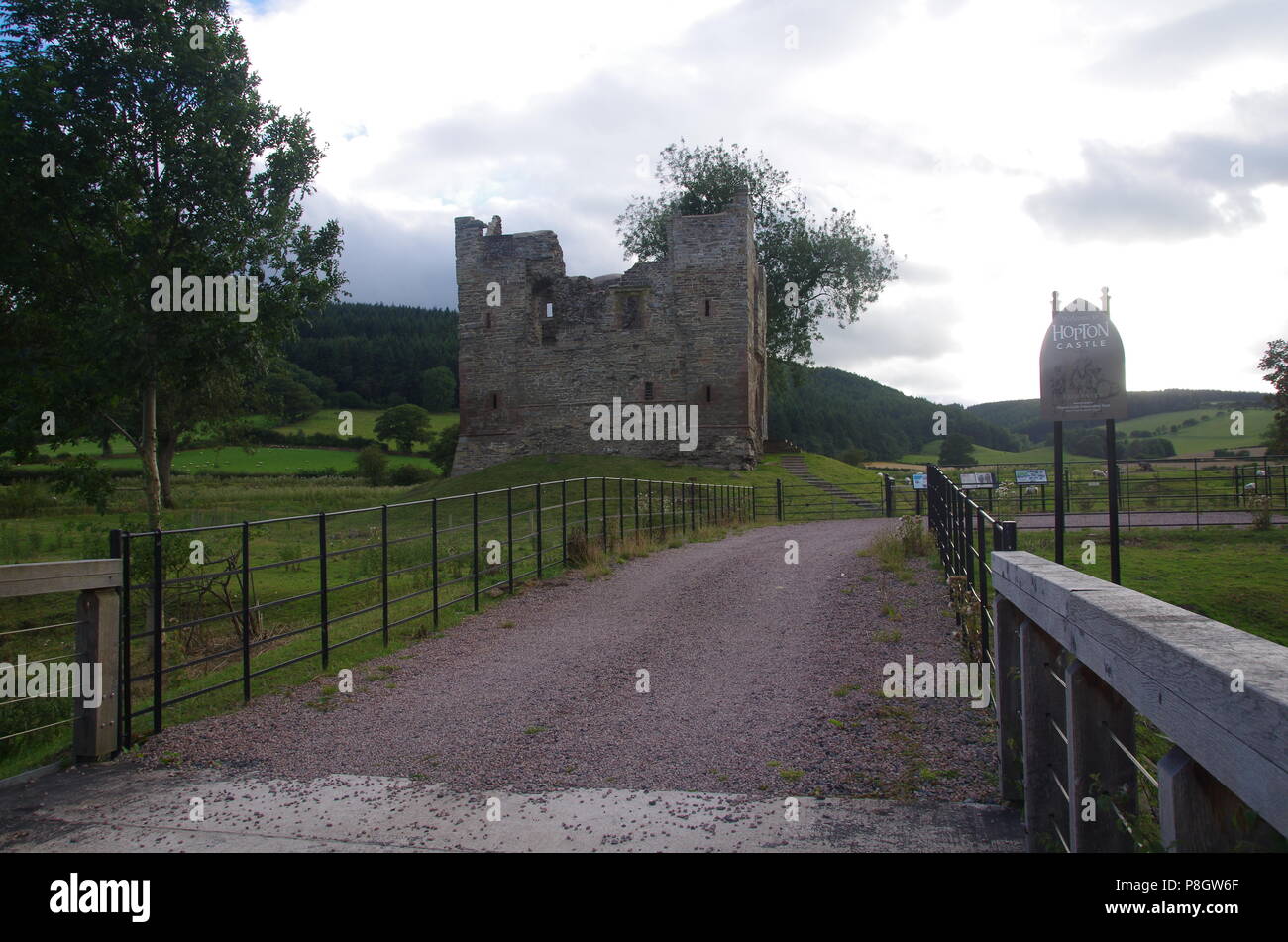 Hopton castle hi-res stock photography and images - Alamy