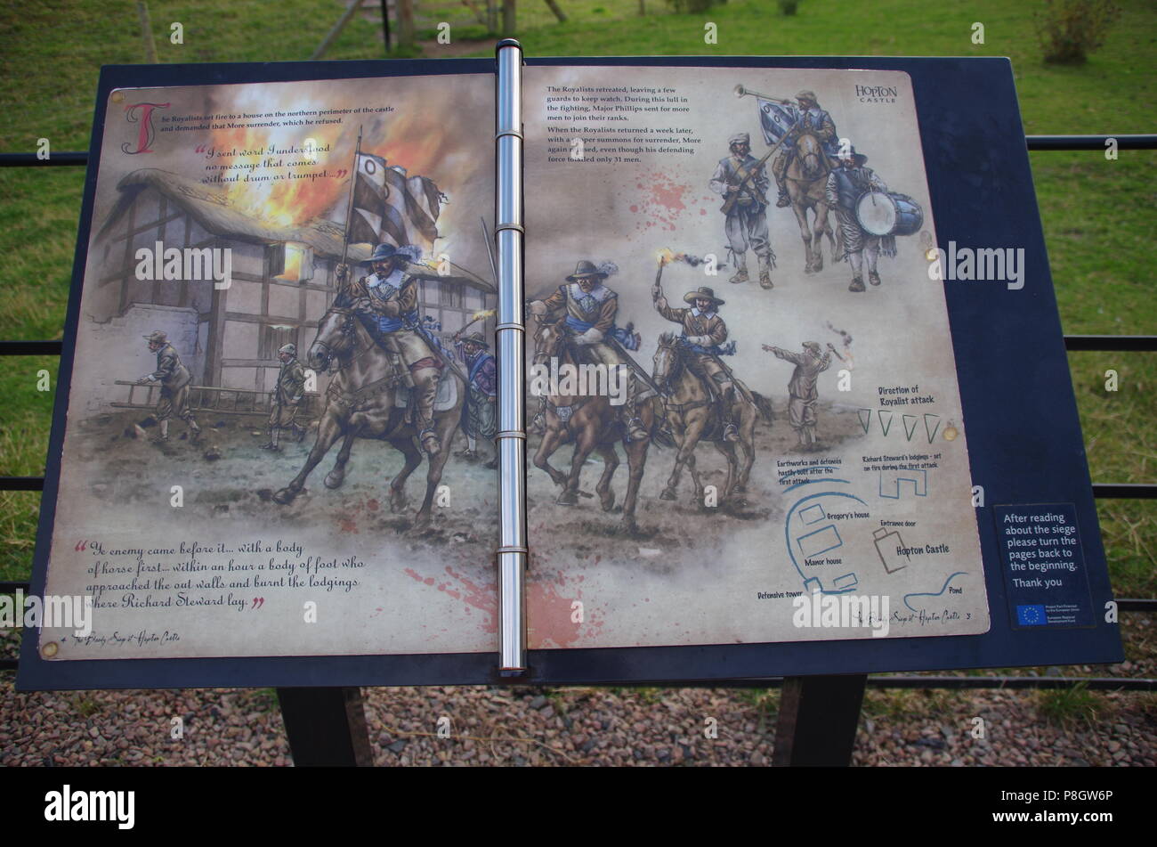 Hopton Castle. John o' groats (Duncansby head) to lands end. End to end ...