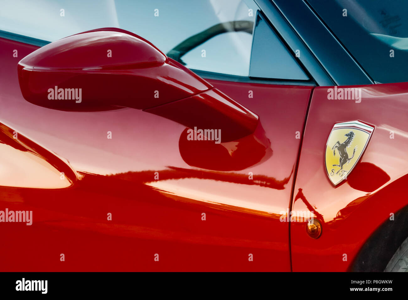 2018 ferrari hi-res stock photography and images - Alamy