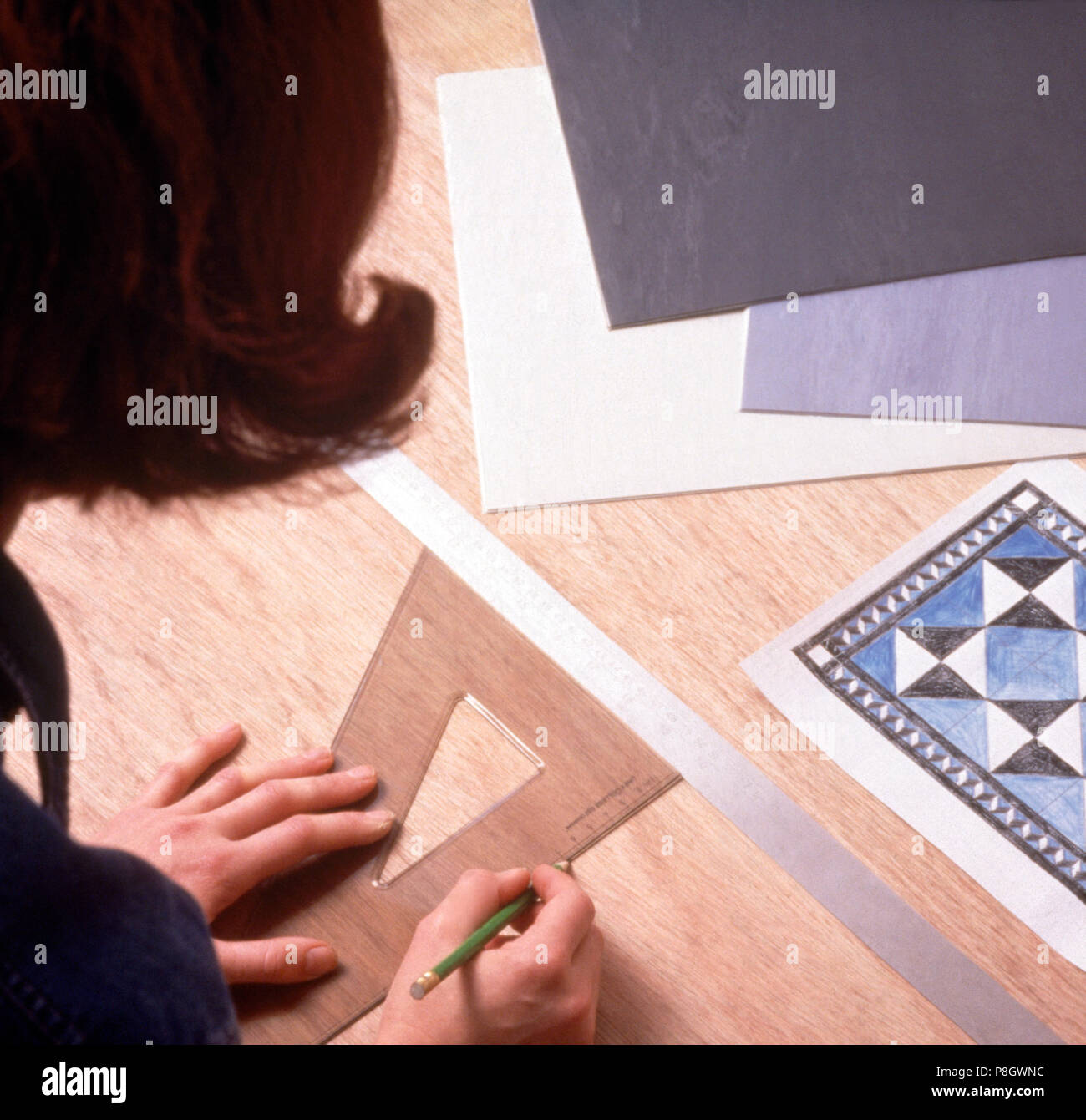 Measuring triangle hi-res stock photography and images - Alamy