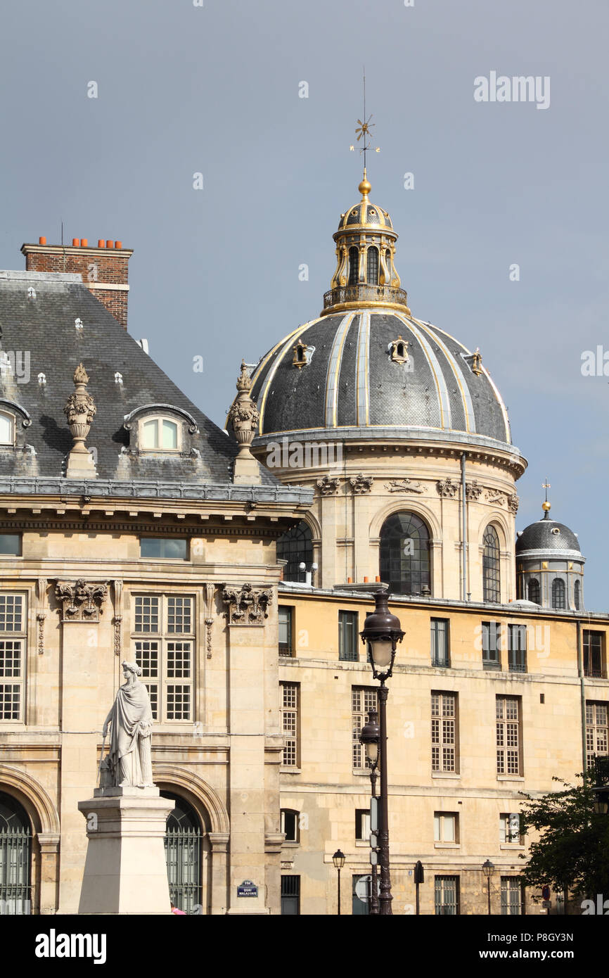 Paris, France - Institut de France (French Learned Society). Old ...