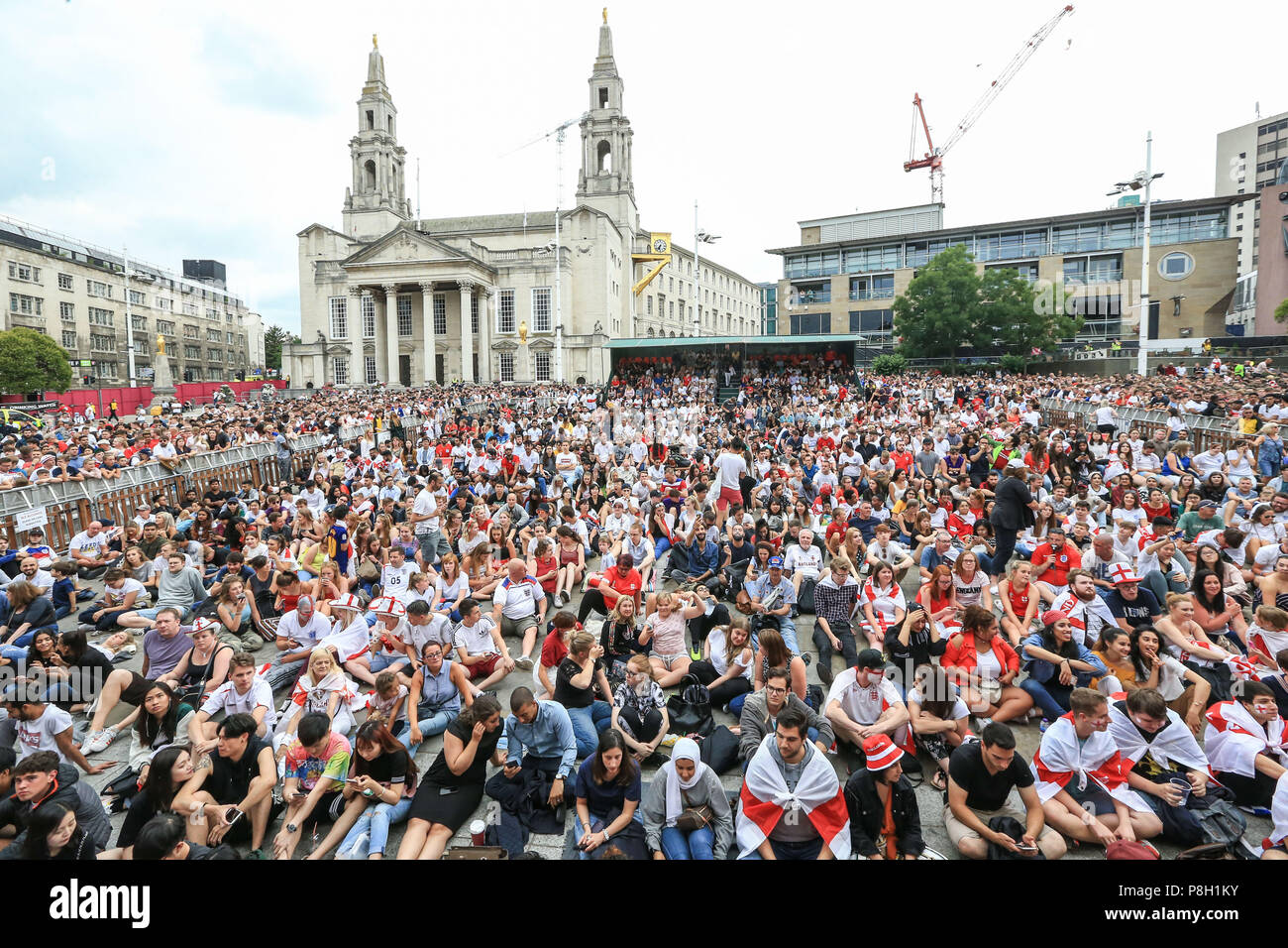 Millennium Square, Leeds, UK. 11th July 2018 , Millennium Square, Leeds ...