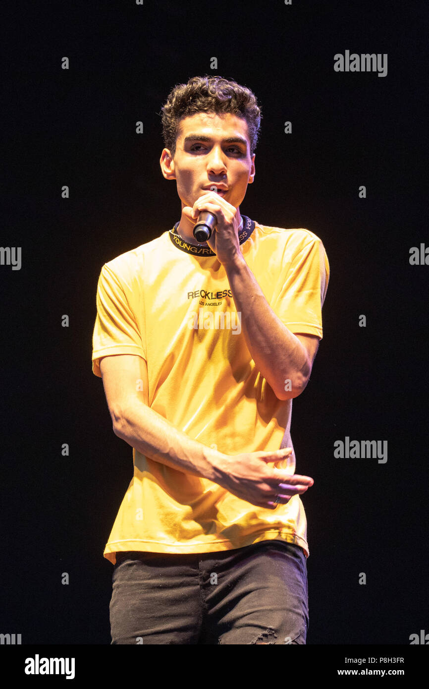 Milwaukee, Wisconsin, USA. 30th June, 2018. DREW RAMOS of In Real Life ...