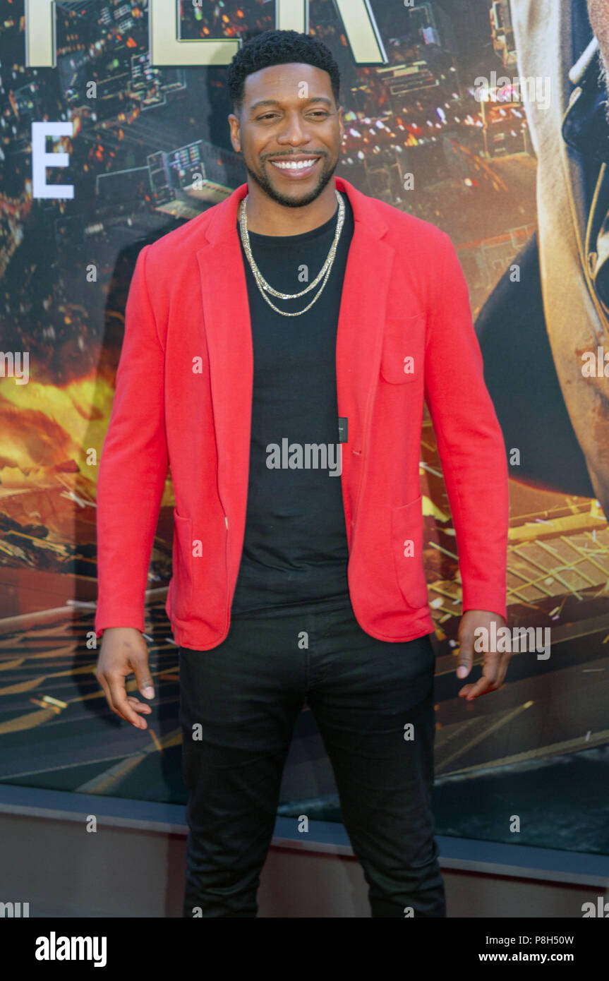 New York, USA. 10th July, 2018. Actor Jocko Sims attends the New York ...