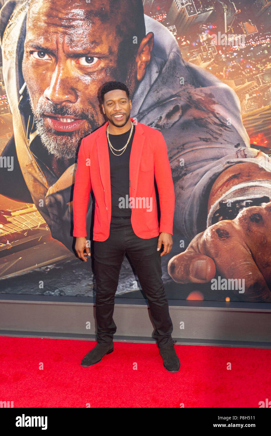New York, USA. 10th July, 2018. Actor Jocko Sims attends the New York ...