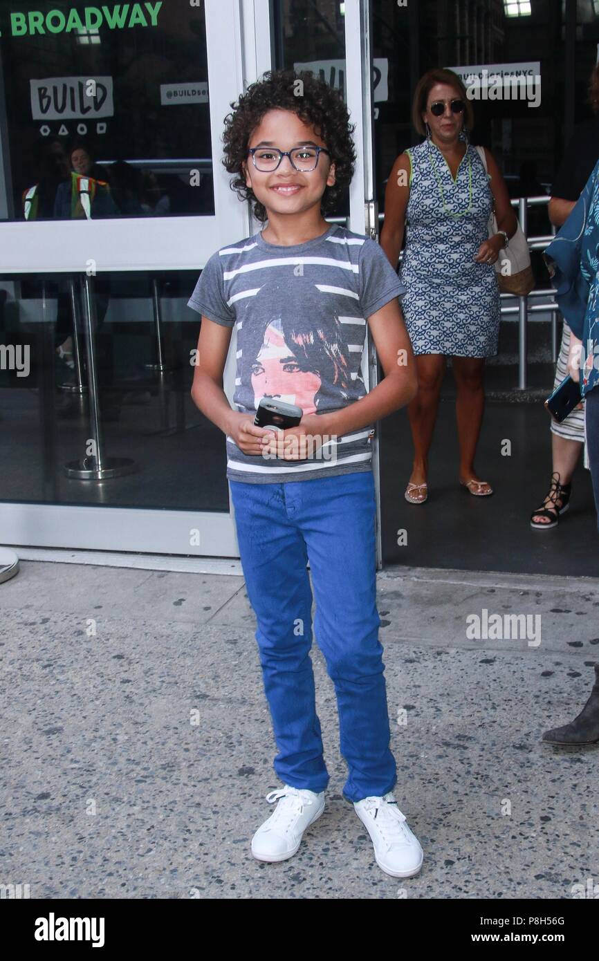 New York, NY, USA. 11th July, 2018. Noah Cottrell at BUILD SERIES on ...