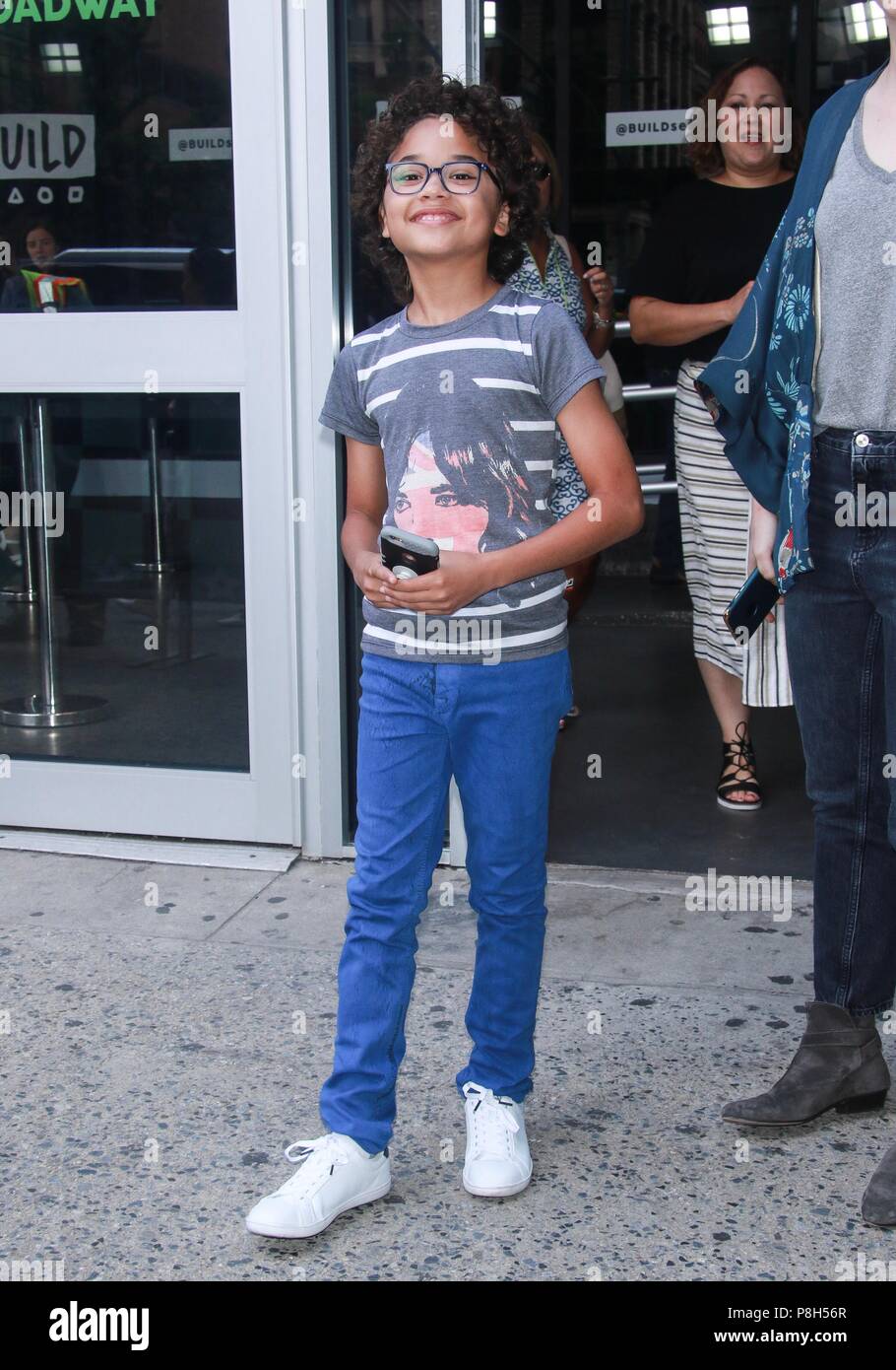 New York, NY, USA. 11th July, 2018. Noah Cottrell at BUILD SERIES on ...