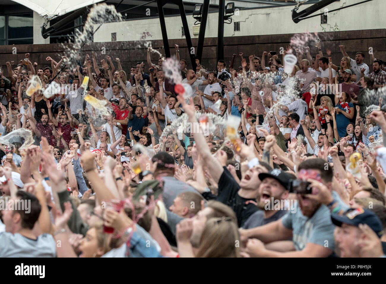 England football fan crying hi-res stock photography and images - Alamy