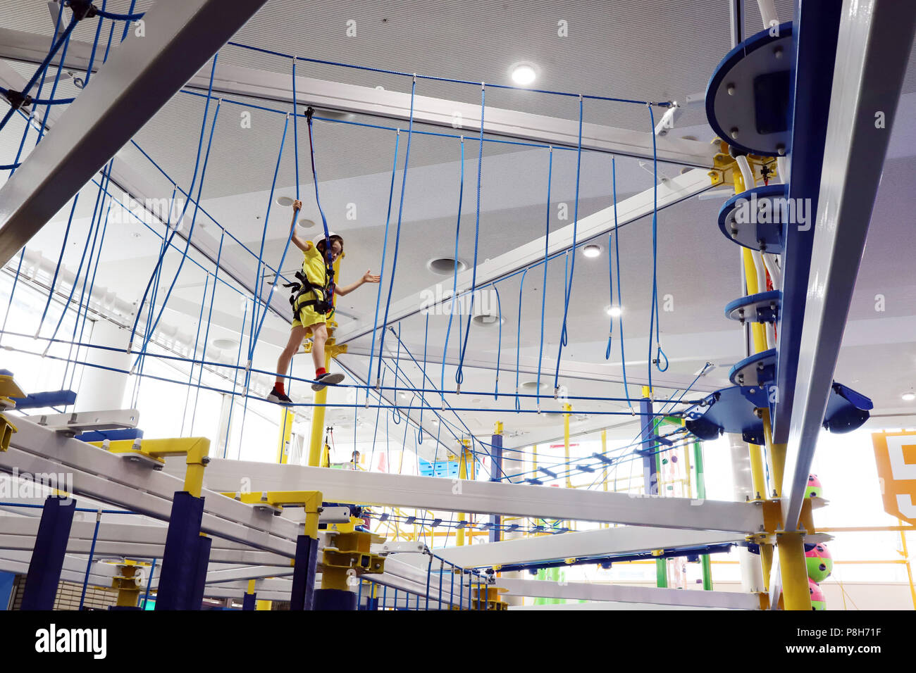 Wall trampolines hi-res stock photography and images - Alamy