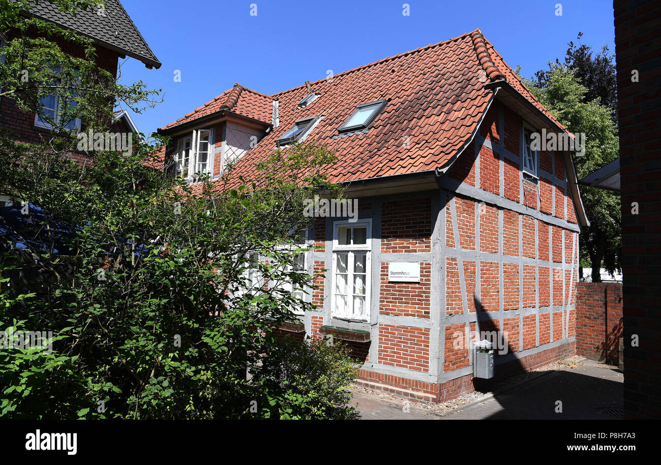 Rotenburg, Germany. 27th June, 2018. The so-called 'head office' from ...