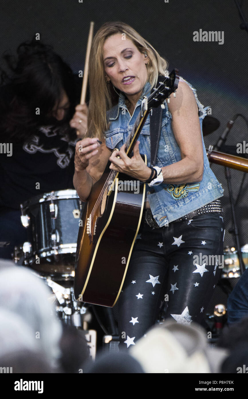 Calgary, Alberta, Canada. 11th July, 2018. Sheryl Crow performs on the ...