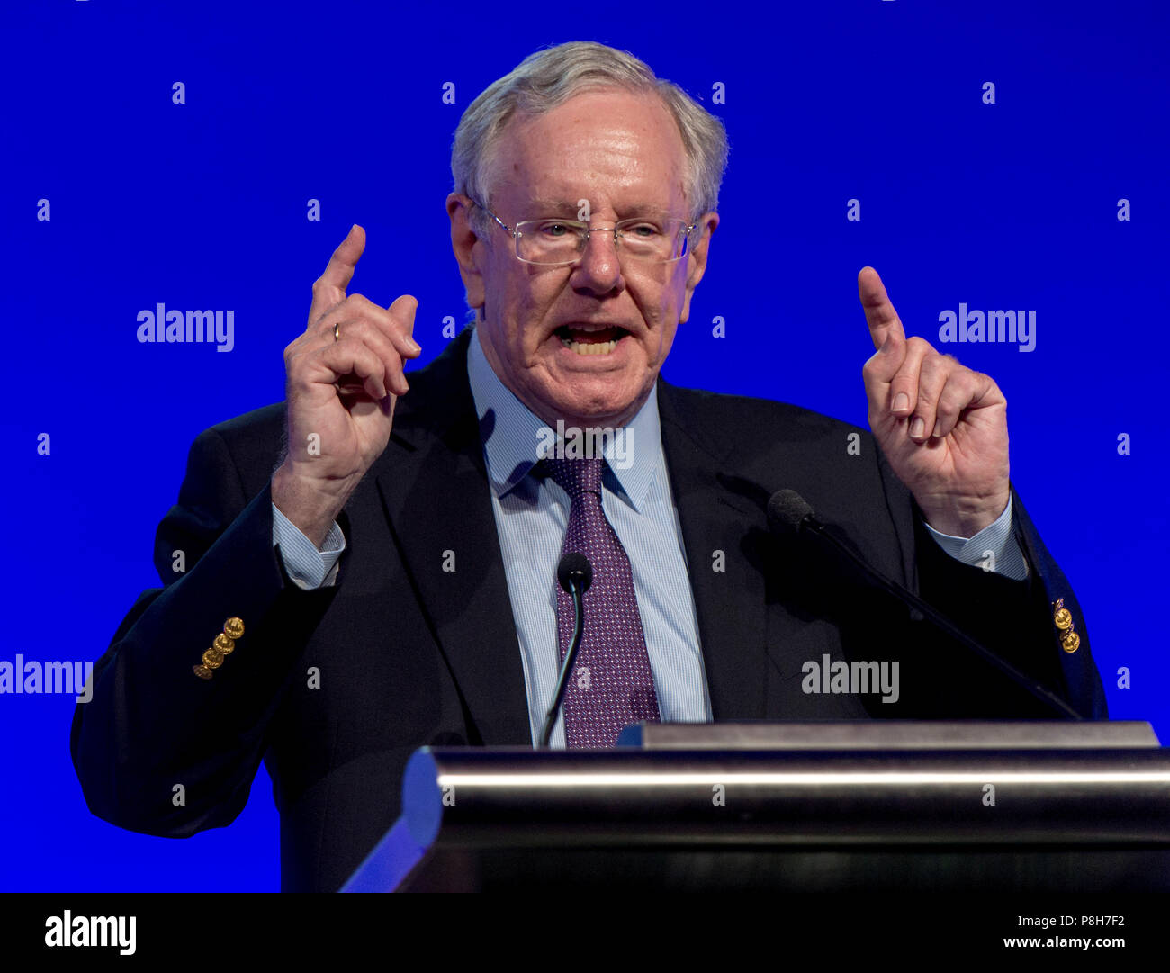 Las Vegas, Nevada, USA. 11th July, 2018. STEVE FORBES participates in ...