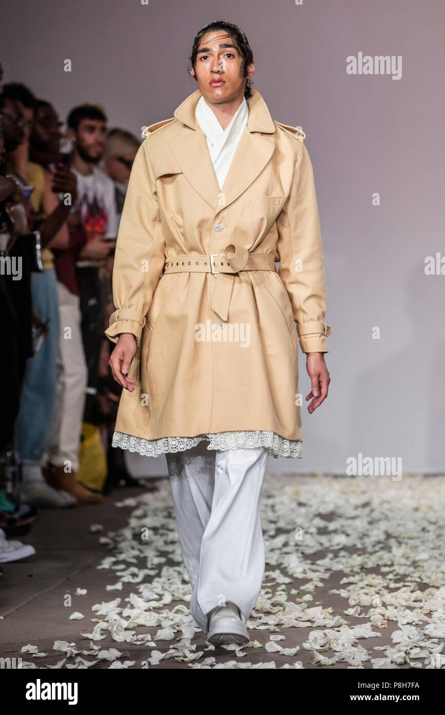 New York, USA. 11th July, 2018. Kenneth Nicholson Spring Summer 2019 ...