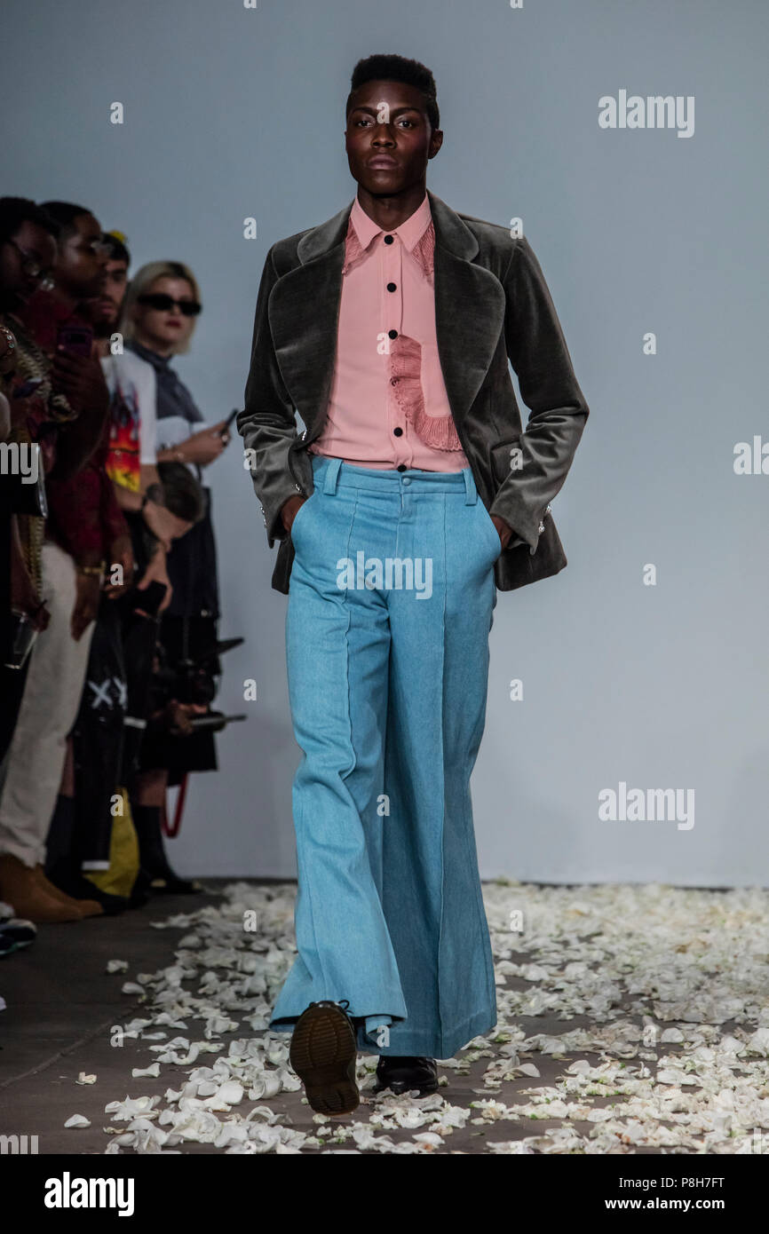 New York, USA. 11th July, 2018. Kenneth Nicholson Spring Summer 2019 ...