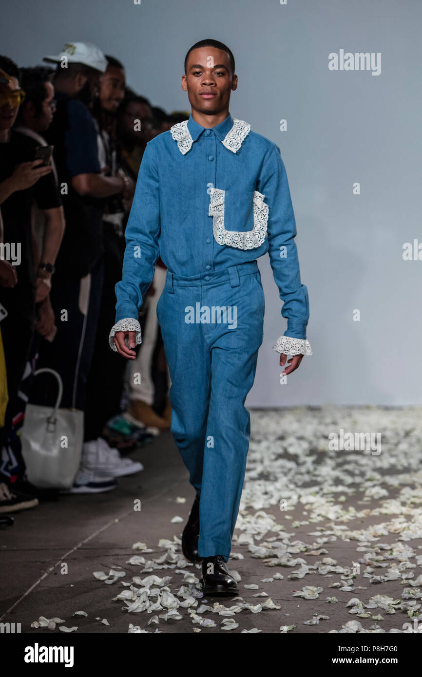 New York, USA. 11th July, 2018. Kenneth Nicholson Spring Summer 2019 ...