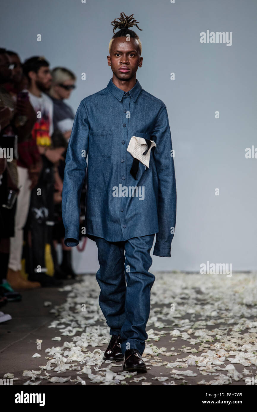 New York, USA. 11th July, 2018. Kenneth Nicholson Spring Summer 2019 ...