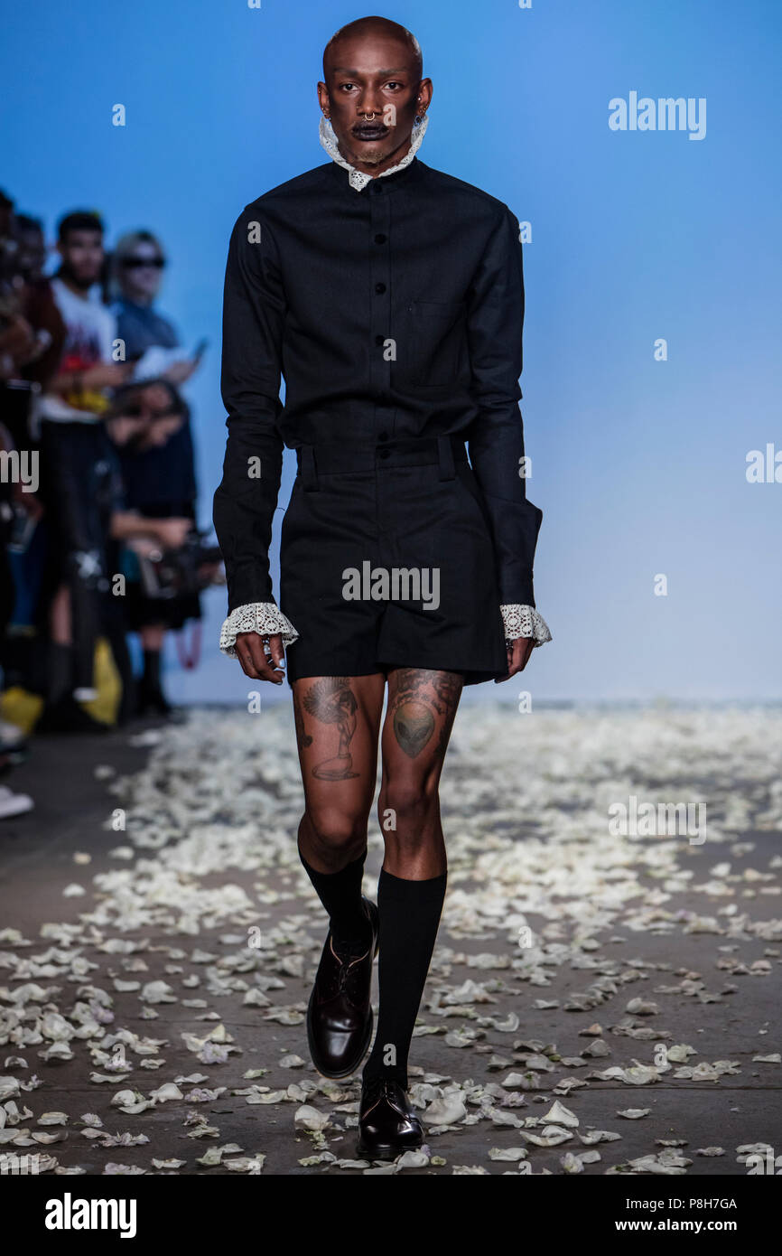 New York, USA. 11th July, 2018. Kenneth Nicholson Spring Summer 2019 ...