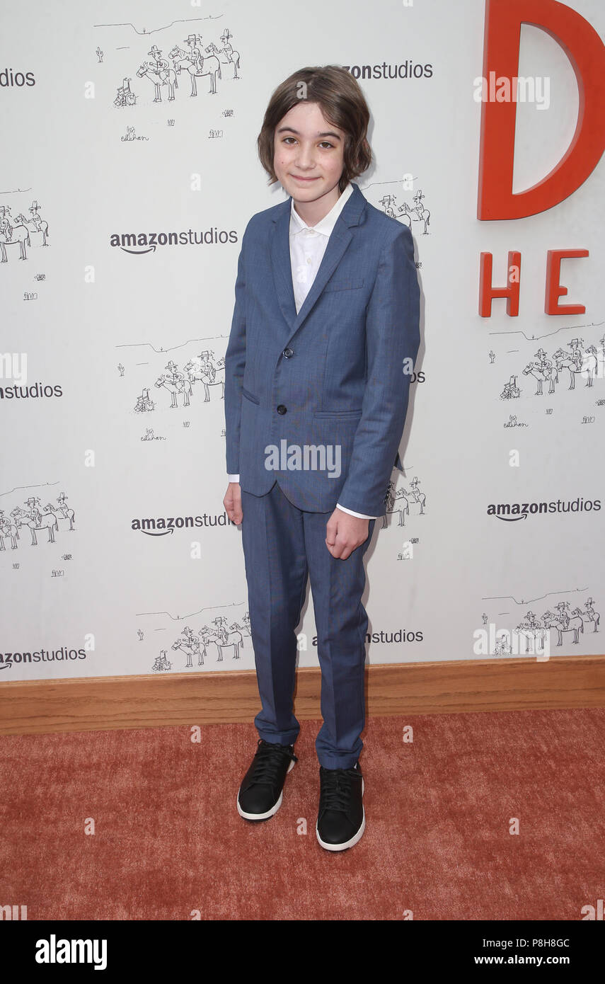 LOS ANGELES, CA - JULY 11: Ethan Michael Mora, at the premier of Don't ...