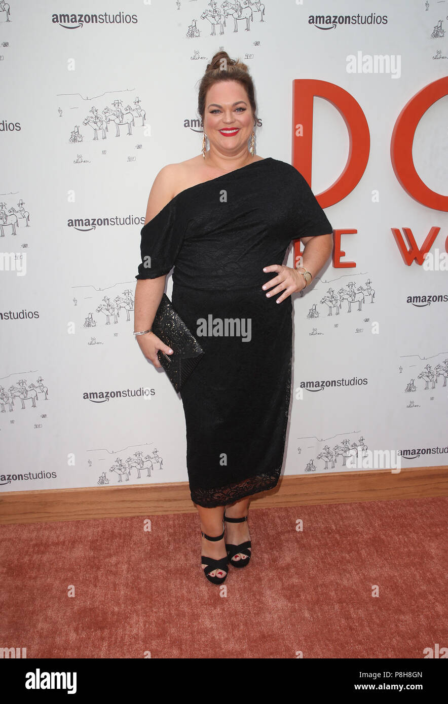 LOS ANGELES, CA - JULY 11: Rebecca Field, at the premier of Don't Worry ...