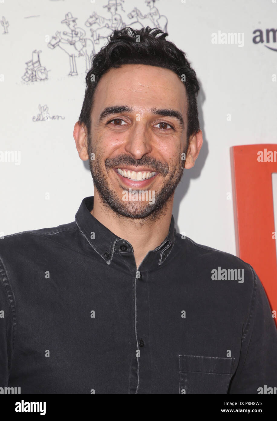 Los Angeles, Ca, USA. 11th July, 2018. Amir Arison, at the premier of ...