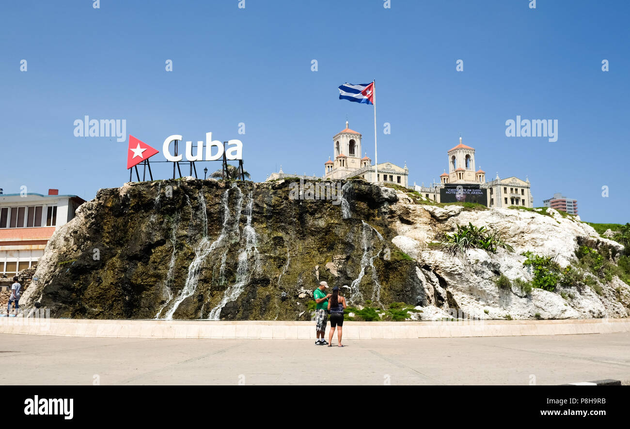 Havana, Kuba. 21st June, 2018. 21.06.2018, Cuba, Havana: The tower of ...