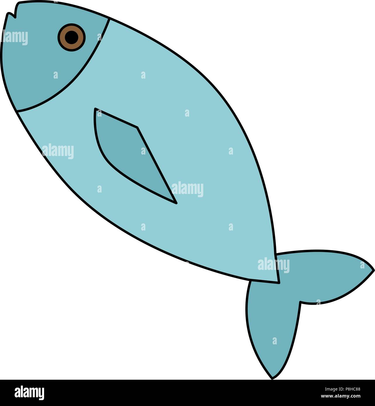 fresh fish meat icon Stock Vector Image & Art - Alamy