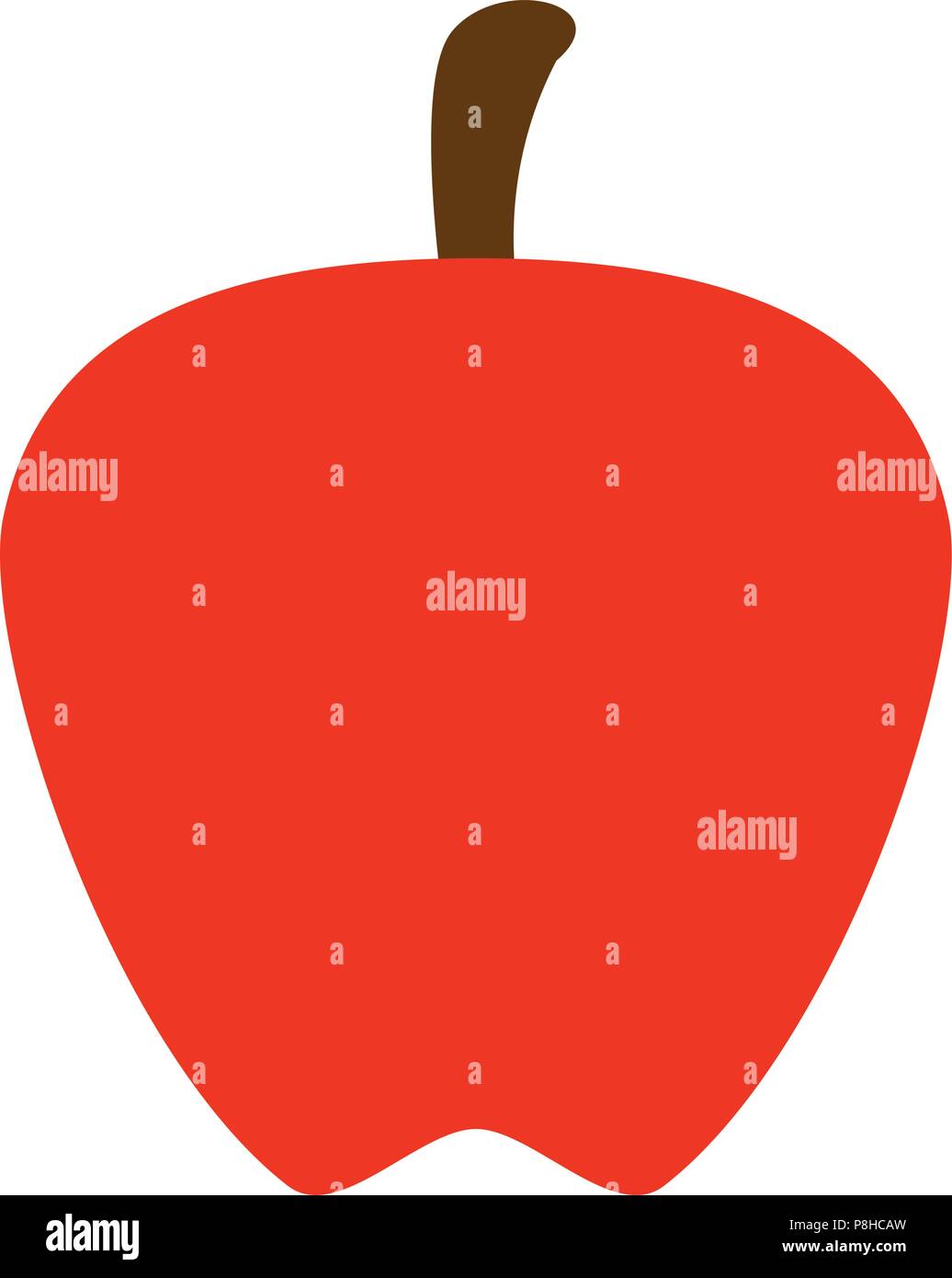 apple fresh fruit healthy Stock Vector Image & Art - Alamy