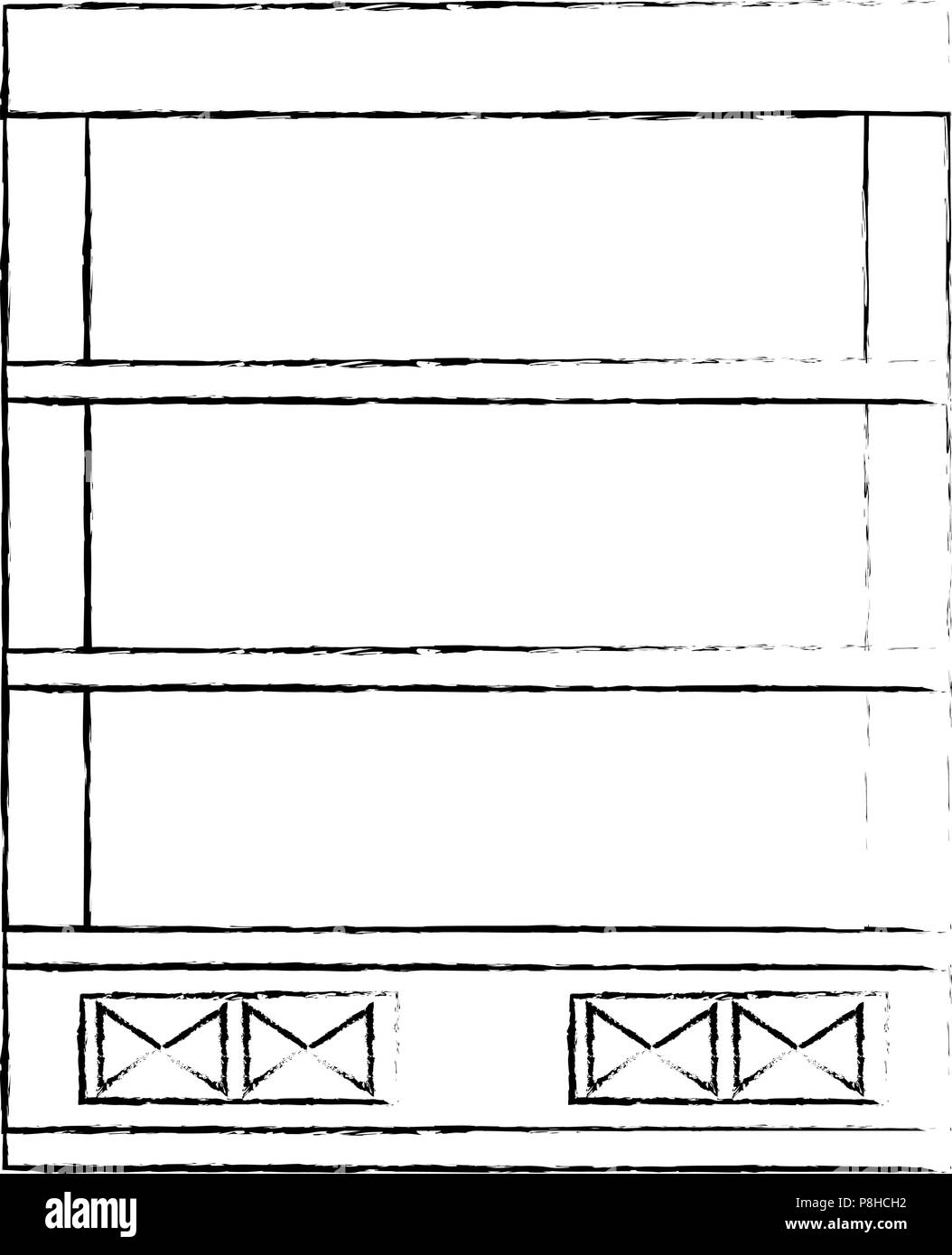 supermarket shelving empty icon Stock Vector Image & Art - Alamy