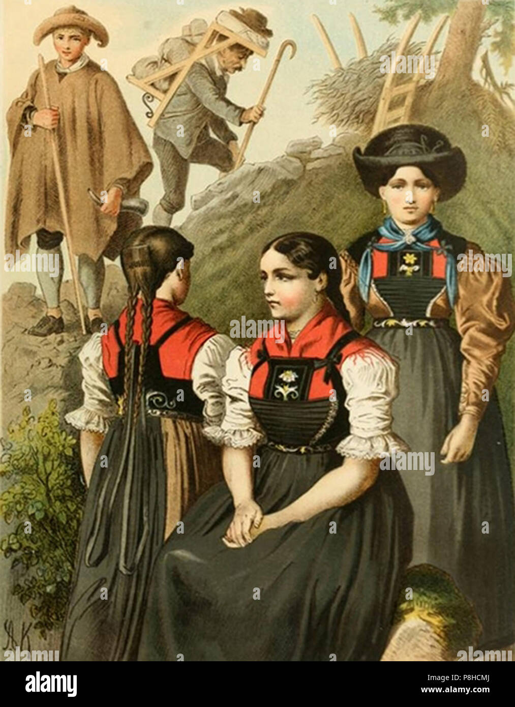 German Peasants Stock Photos & German Peasants Stock Images - Alamy