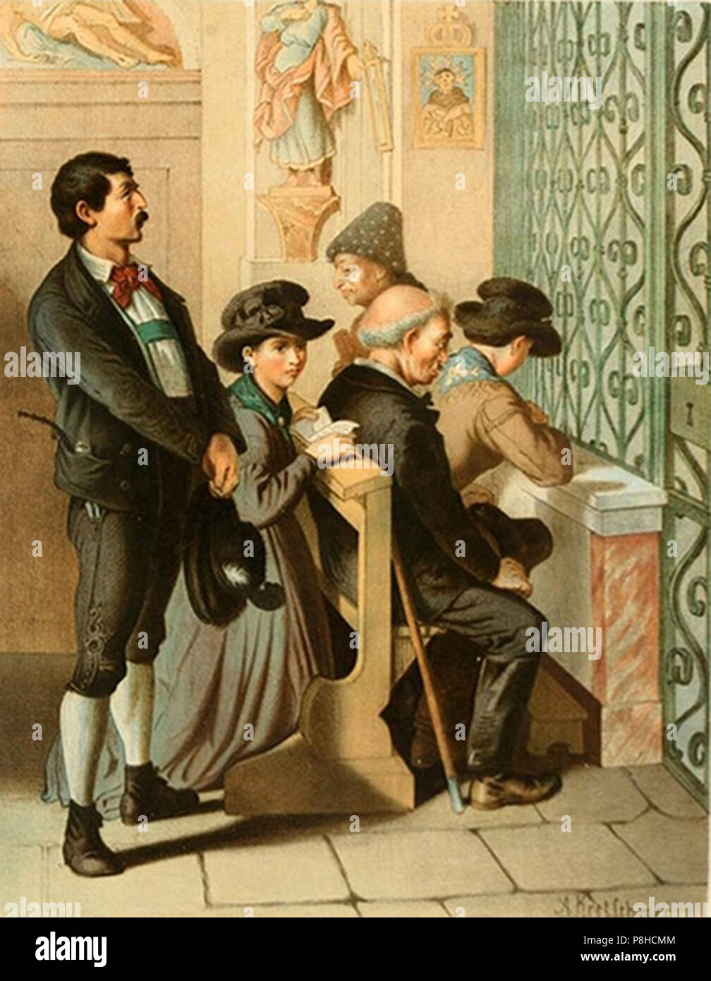 german costume from throughout the country Stock Photo - Alamy