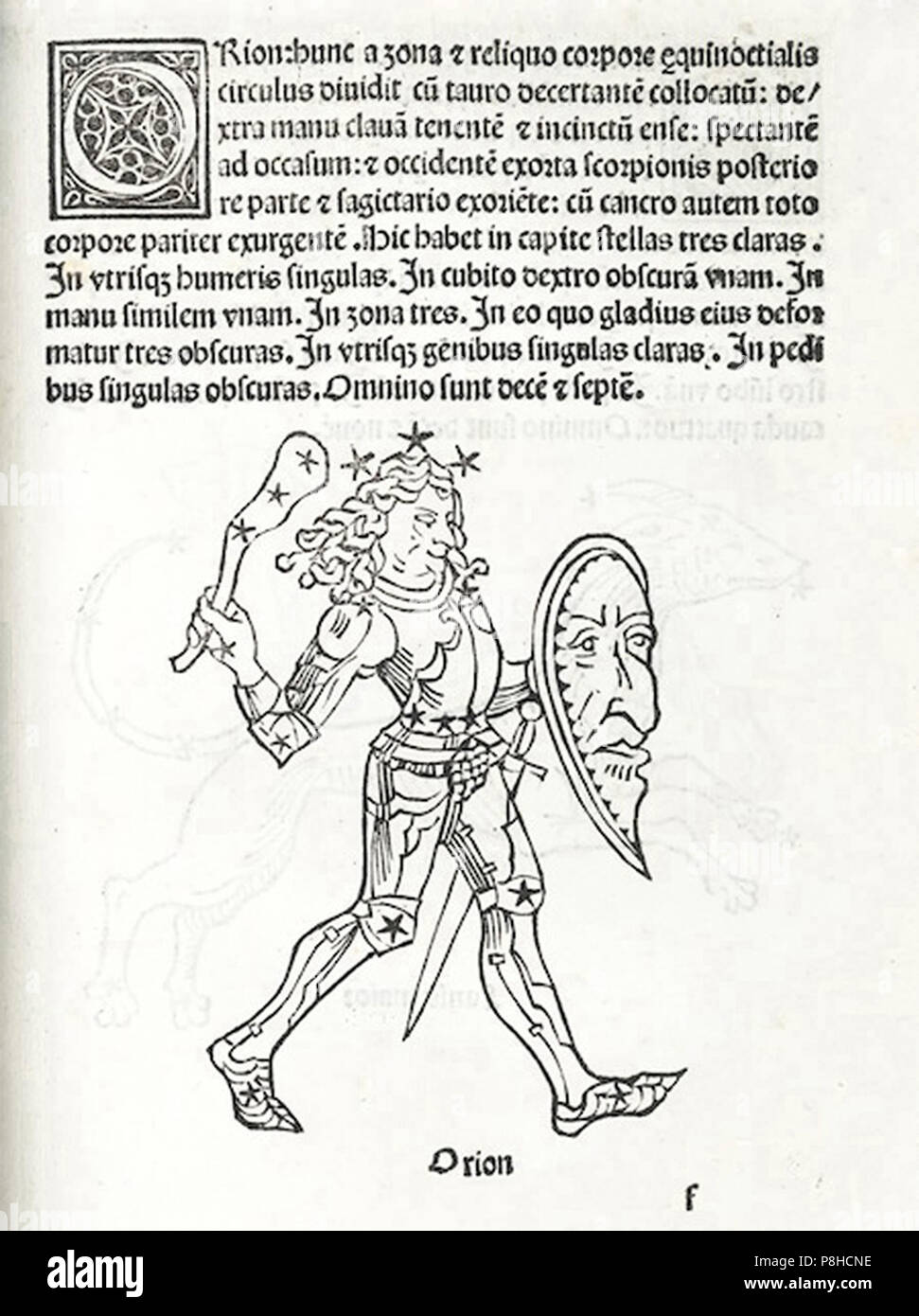 medieval star sign Stock Photo - Alamy