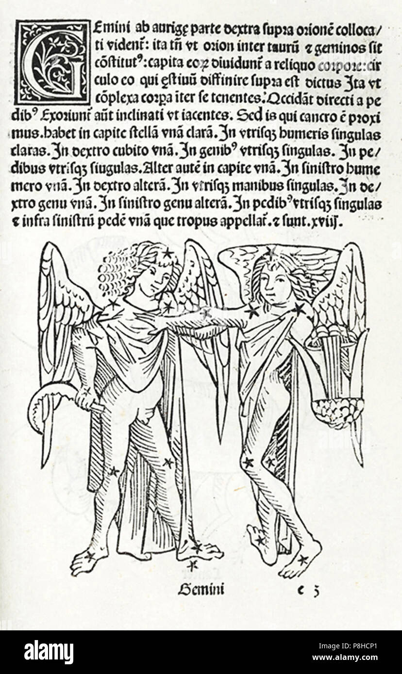 medieval star sign Stock Photo - Alamy